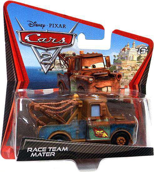 Disney / Pixar Cars Main Series Race Team Mater Diecast Car [Checkout ...