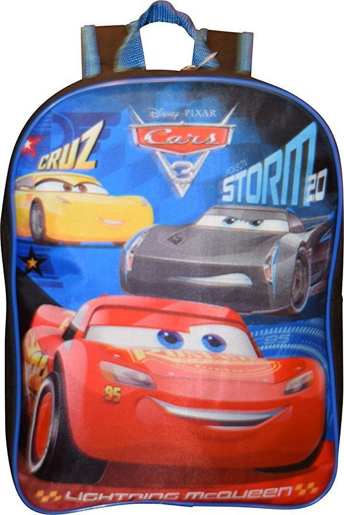 Disney Pixar Cars McQueen 15" School Bag Backpack - Walmart.com