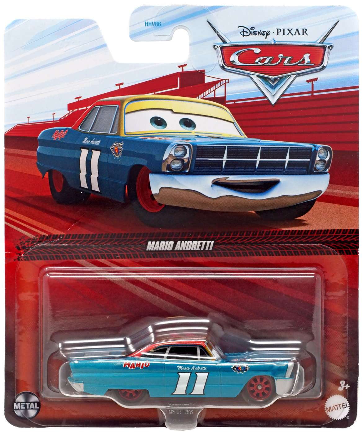 Disney / Pixar Cars Metal Mario Andretti Diecast Car - Walmart.com