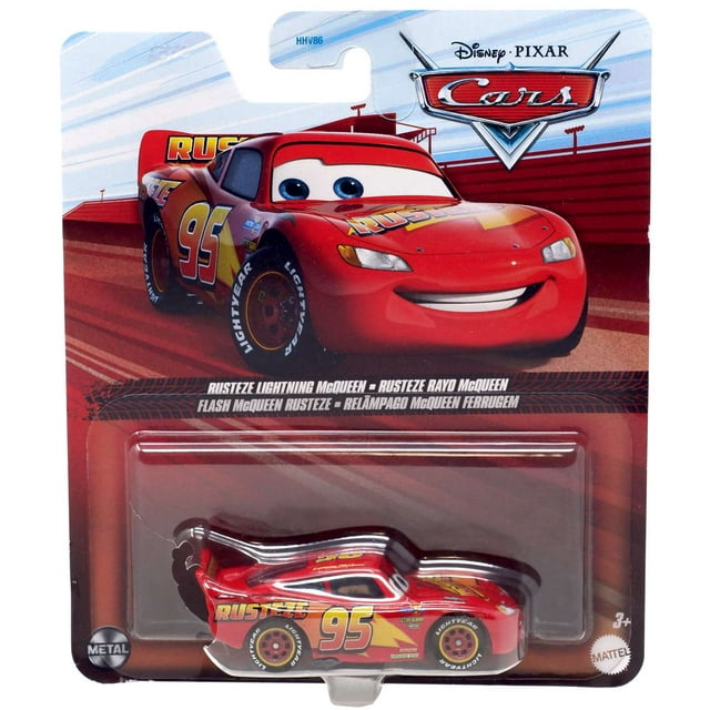 Disney / Pixar Cars Metal Rusteze Lighting McQueen Diecast Car ...