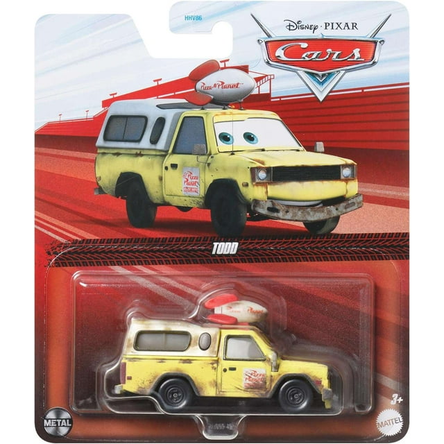 Disney Pixar Cars Metal Todd Diecast Play Vehicle - Walmart.com