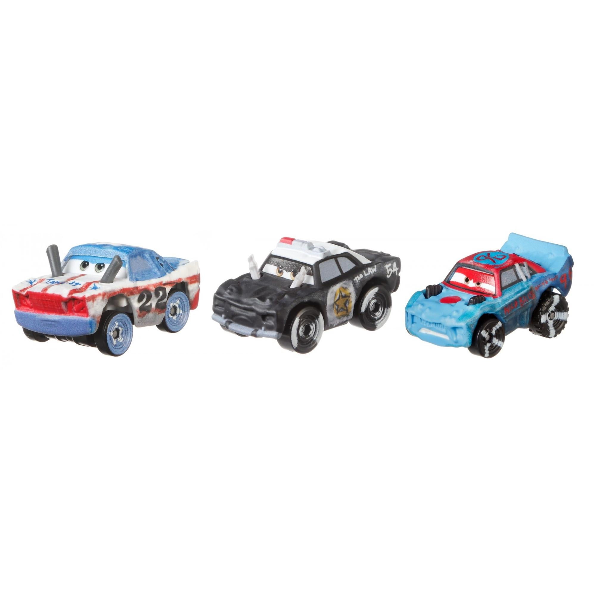 Disney Pixar Cars Mini Racers Vehicle Derby Crash Car Vehicle Playset ...