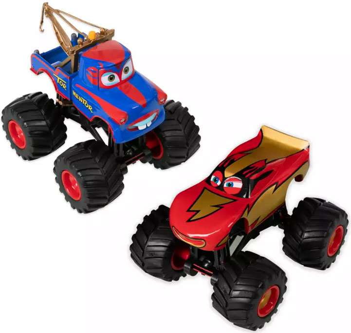 Disney / Pixar Cars Monster Truck Frightening McMean & Tormentor ...