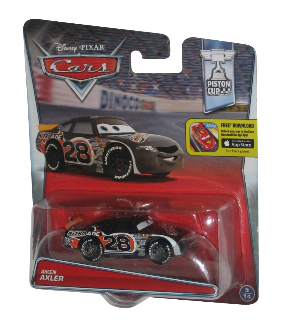 Disney / Pixar Piston Cup Aiken Axler Diecast Car - Walmart.com