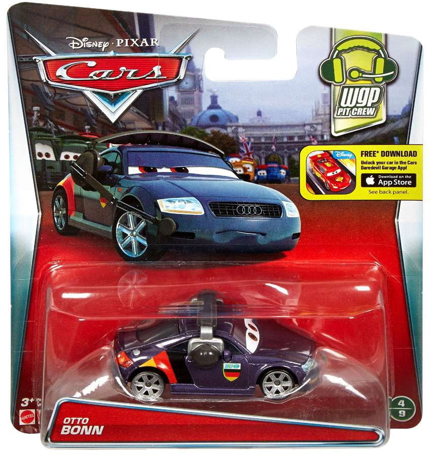 Disney / Pixar WGP Pit Crew Otto Bonn Diecast Car - Walmart.com