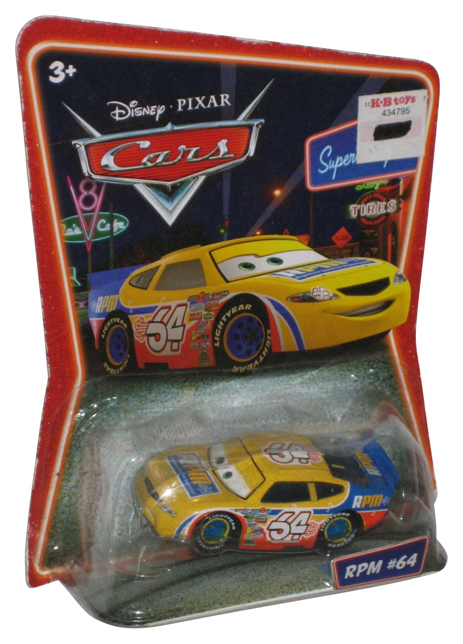 Disney Pixar Cars Movie RPM #64 Supercharged Die-Cast Toy Car - Walmart.com