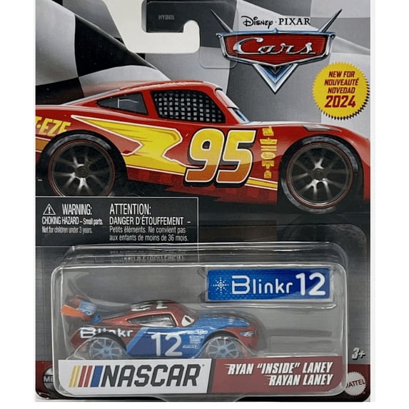 Disney Pixar Cars NASCAR Ryan “Inside” Laney #12 Blinkr Diecast 1:64 ...