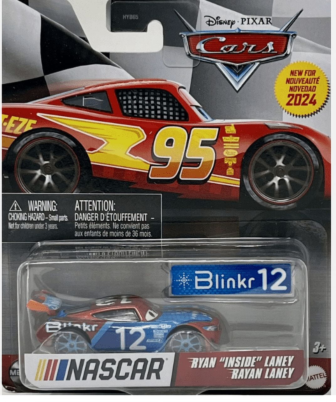 Disney Pixar Cars NASCAR Ryan “Inside” Laney #12 Blinkr Diecast 1:64 ...
