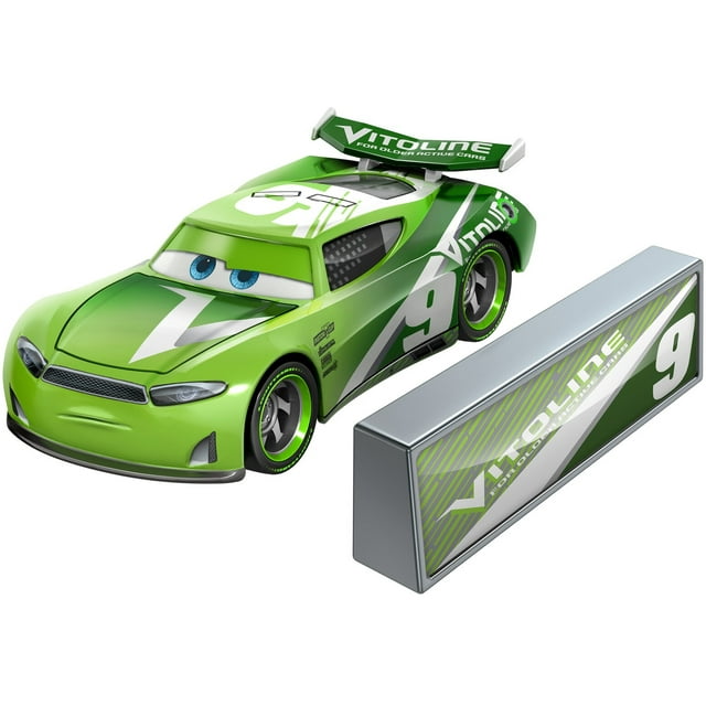 Disney Pixar Cars Nascar Singles, 1:55 Die-Cast Chase Racelott Car Play ...