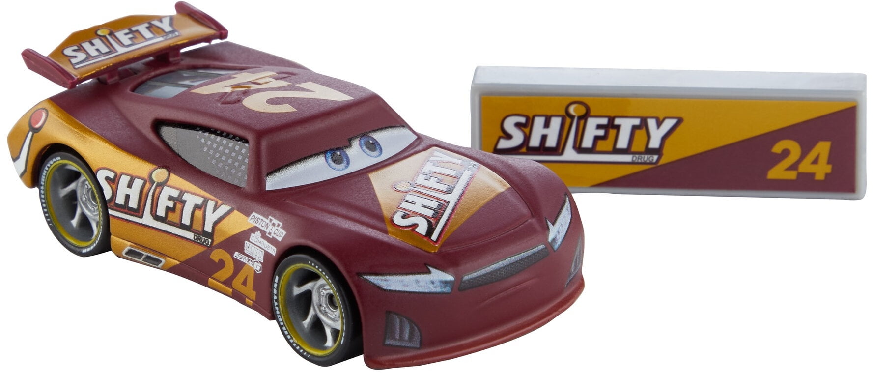Disney Pixar Cars Nascar Singles, 1:55 Die-Cast William Byrev Car Play ...