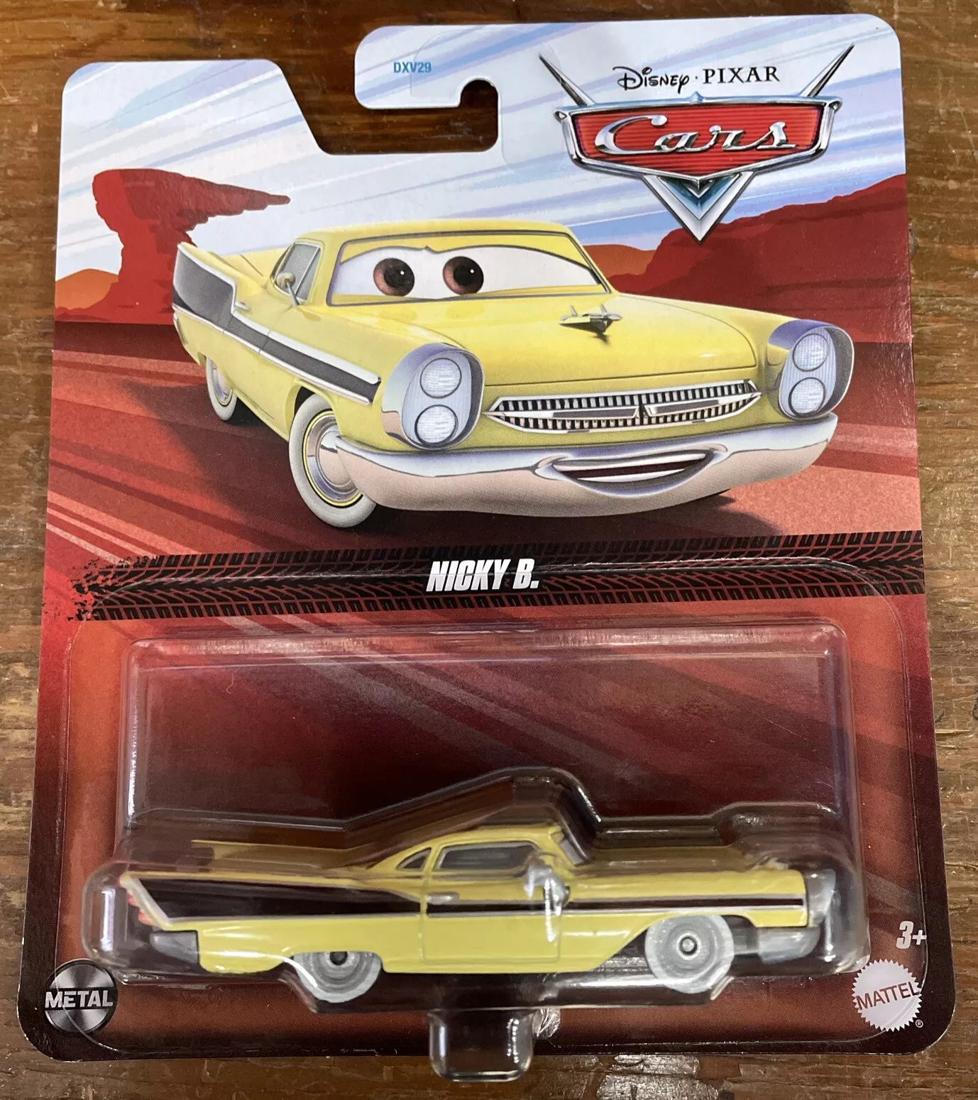 Disney Pixar Cars Nicky B. Mattel Metal 1:55 - Walmart.com