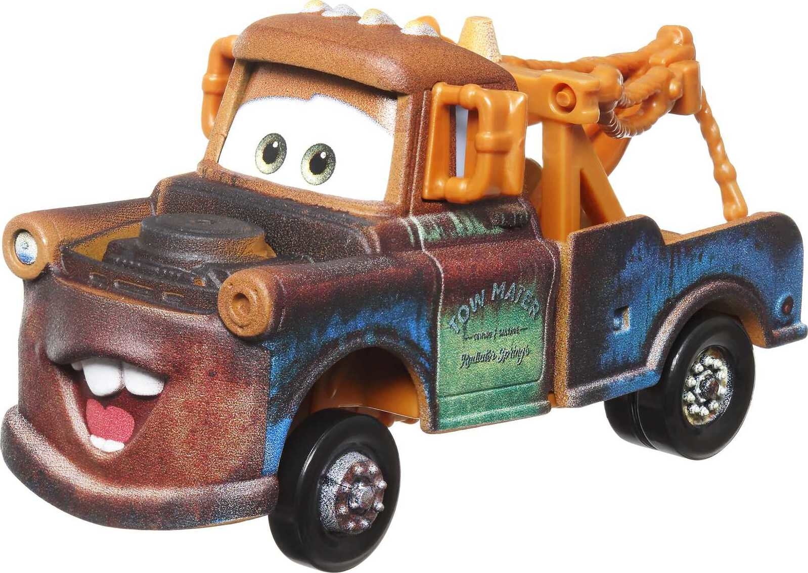 Disney Pixar Cars On The Road Mater Die-Cast Character Truck, 1:55 ...