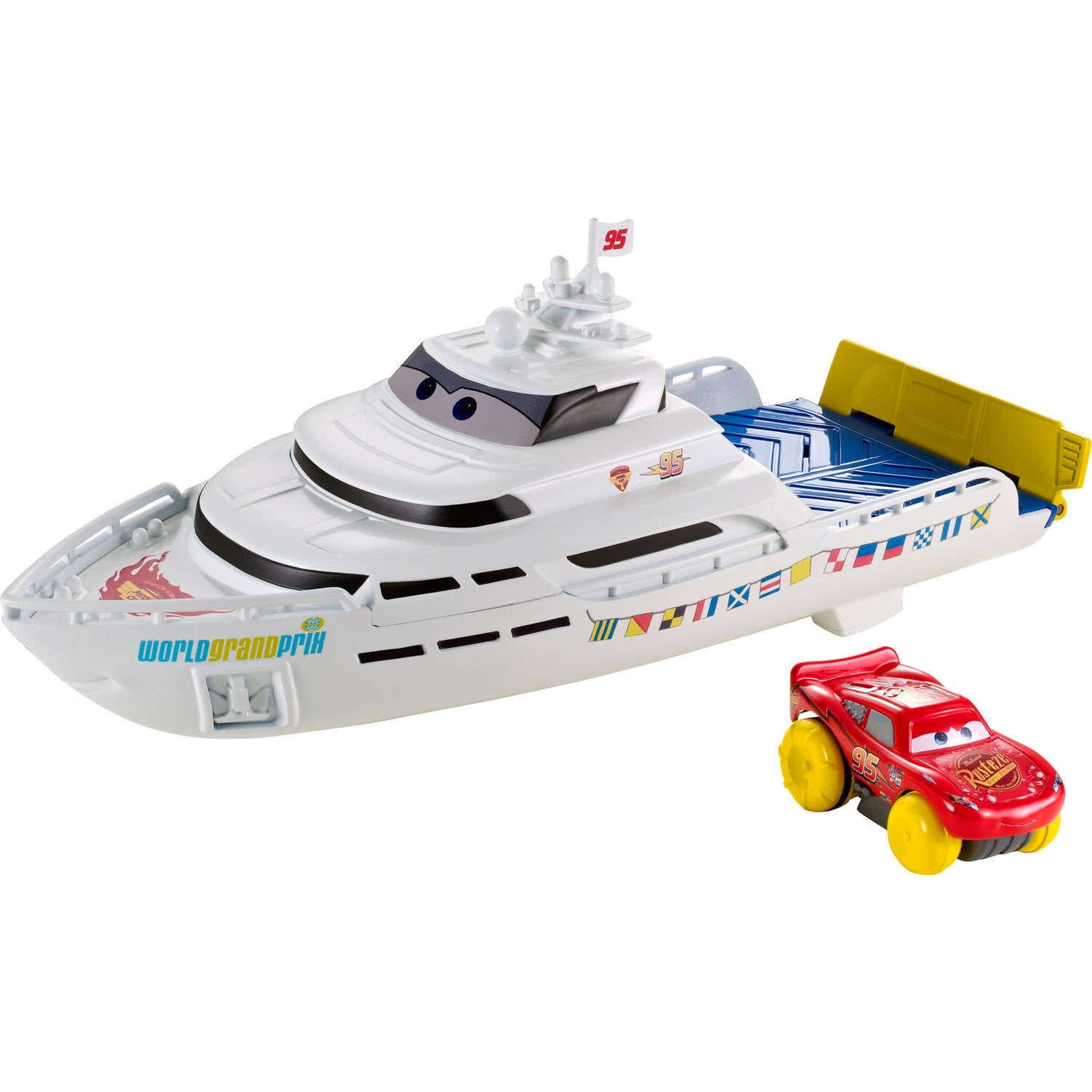 Disney/Pixar Cars Porto Corsa Splash 'N' Race Character Boat - Walmart.com
