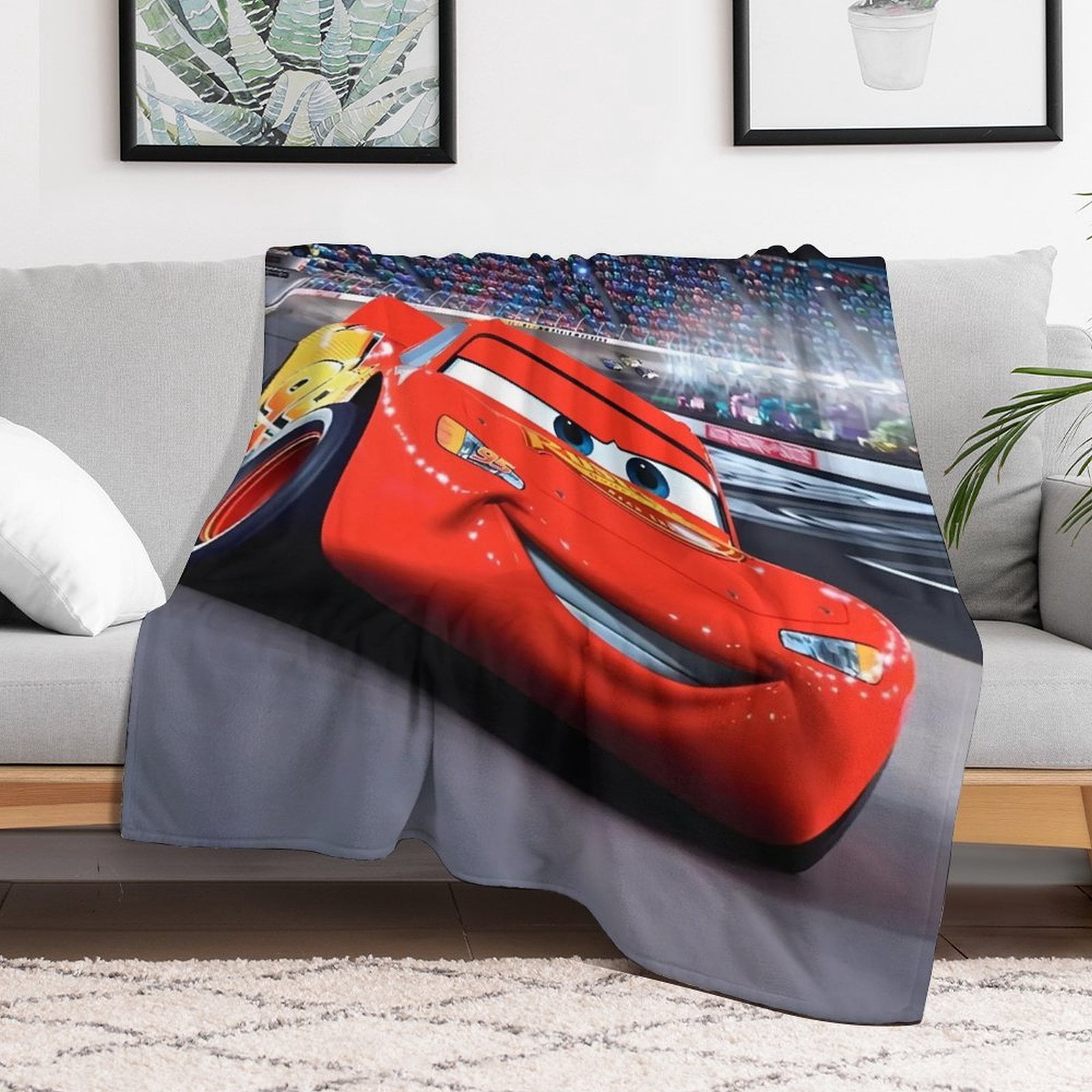 Disney Pixar Cars Queen Size Blanket, Gifts for Girls And Boys, Super ...