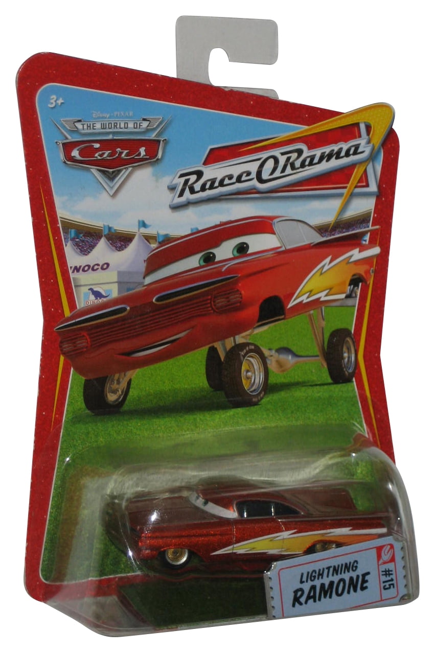 Disney Pixar Cars Race O Rama Orange Lightning Ramone Toy Car #15 ...