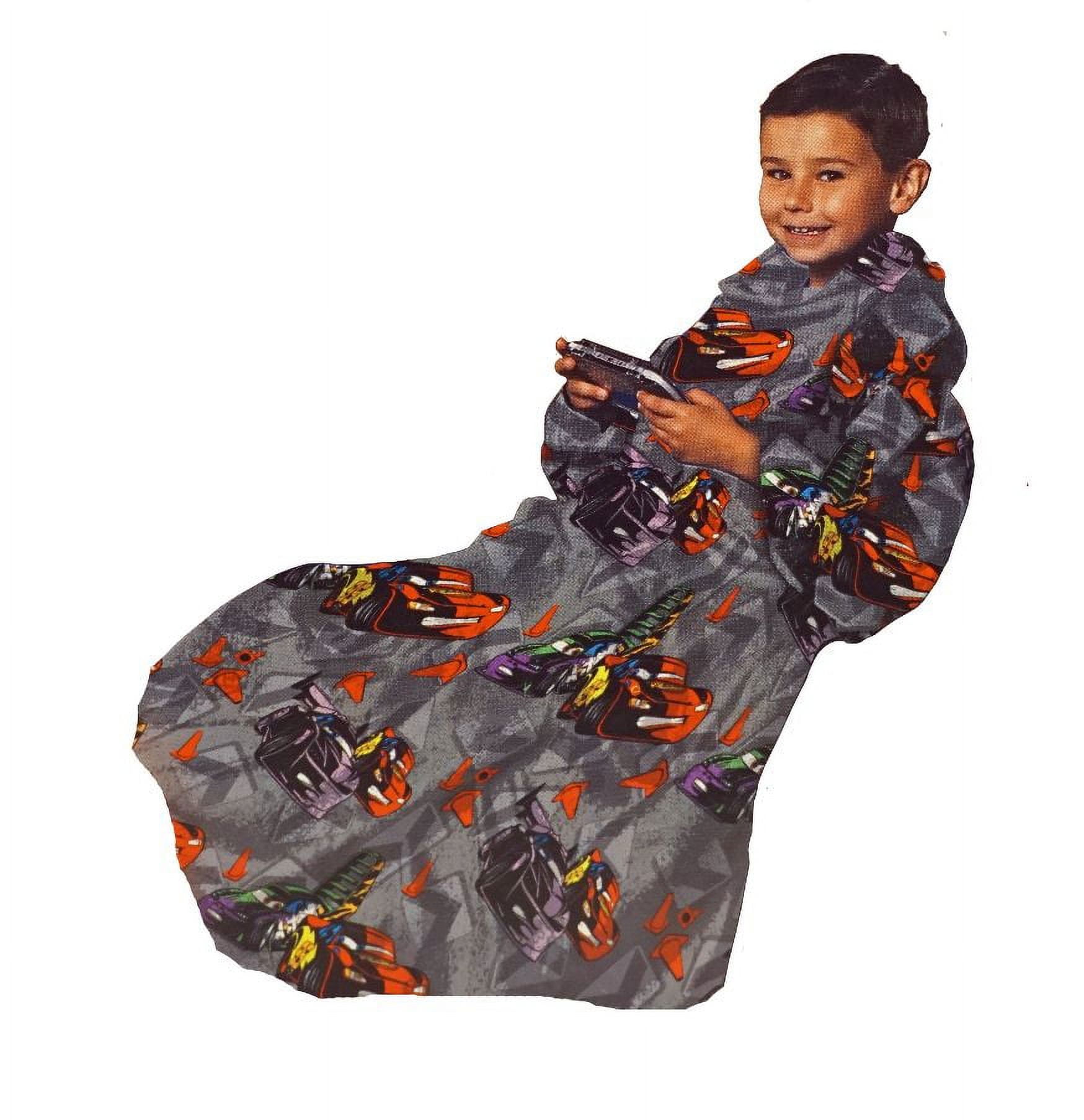 Disney Pixar Cars Comfy Throw - The Blanket with Sleeves - Youth Sized ...