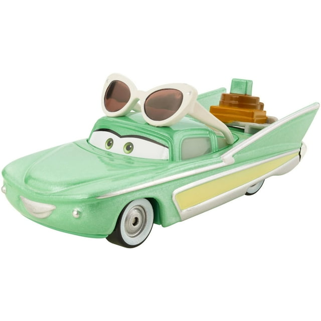 Disney/Pixar Cars Road Trip Flo Die-Cast Character Vehicle - Walmart ...