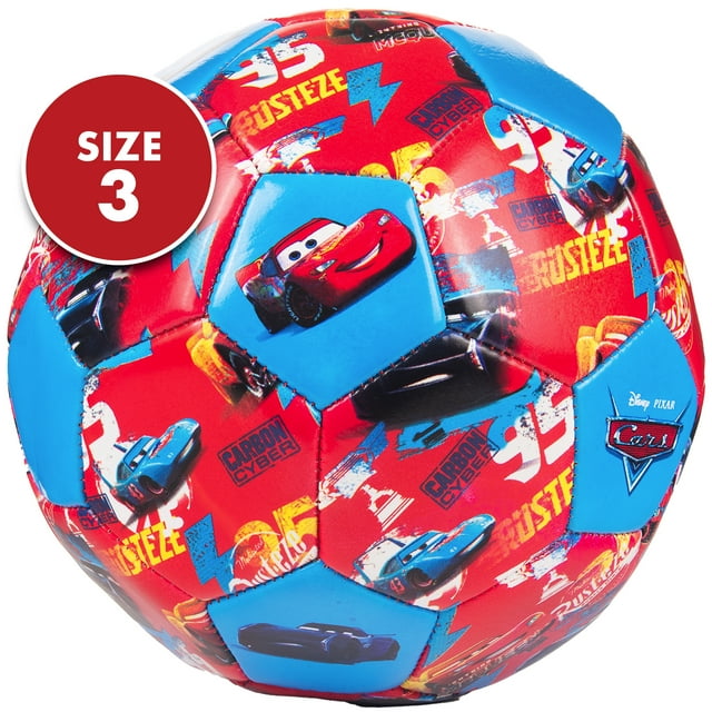 Disney Pixar Cars Soccer Ball, Size 3 - Walmart.com