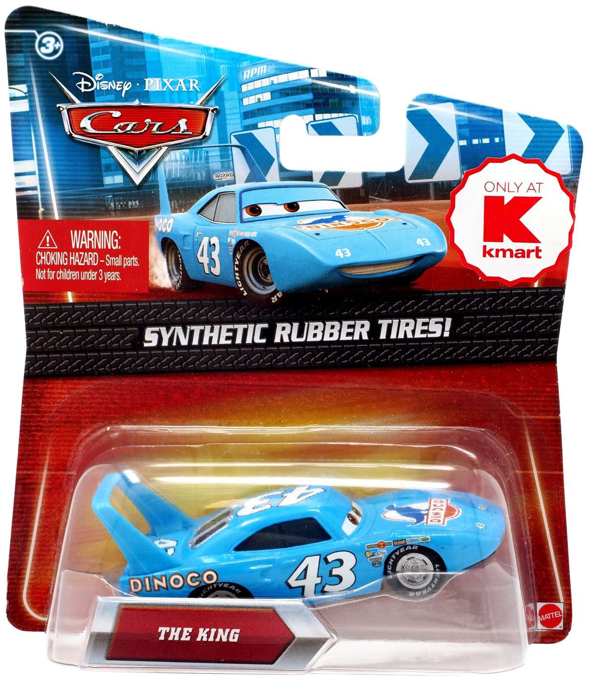 Disney Pixar Cars, Exclusive Die-Cast Vehicle, The King with Synthetic ...