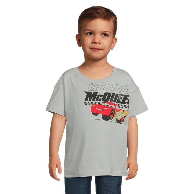 Disney Pixar Cars Toddler Boys Tee, Sizes 12M-5T - Walmart.com