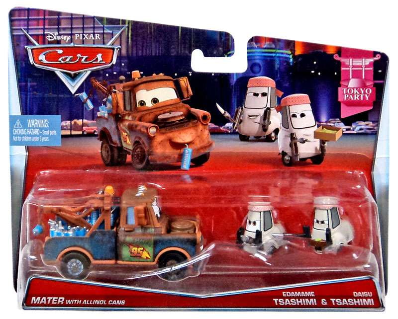 Disney / Pixar Cars Tokyo Party Mater with Edamame Tsashimi & Daisu ...