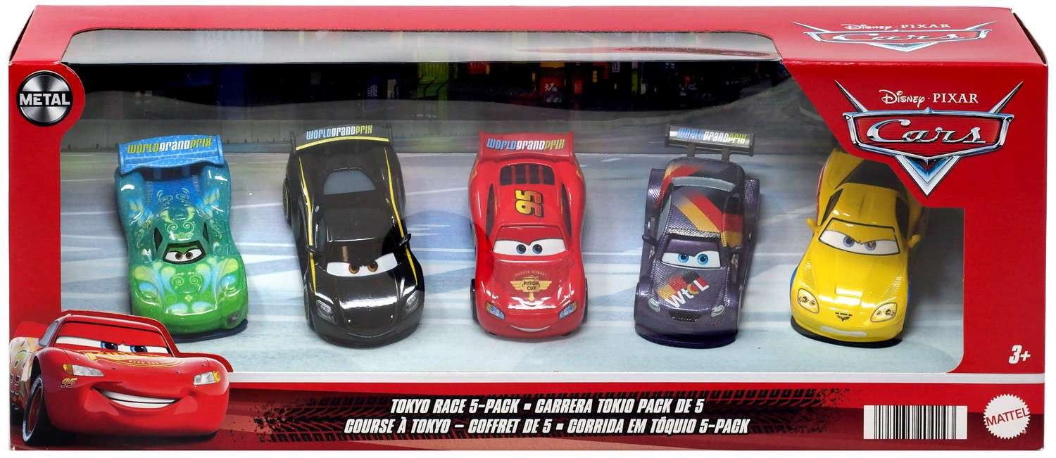Disney / Pixar Cars Tokyo Race Carla Veloso, Lewis Hamilton, Lightning ...