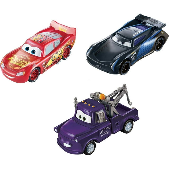 Disney Pixar Cars Toys, Color Changers 3-Pack Vehicles, Jackson Storm ...