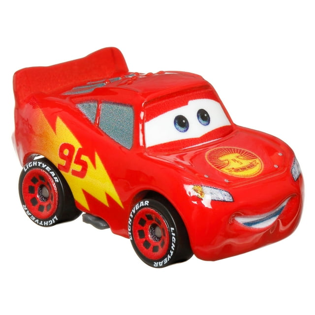 Disney Pixar Cars Mini Racers 3-Pack, Road-Themed Die-Cast Metal Toy ...