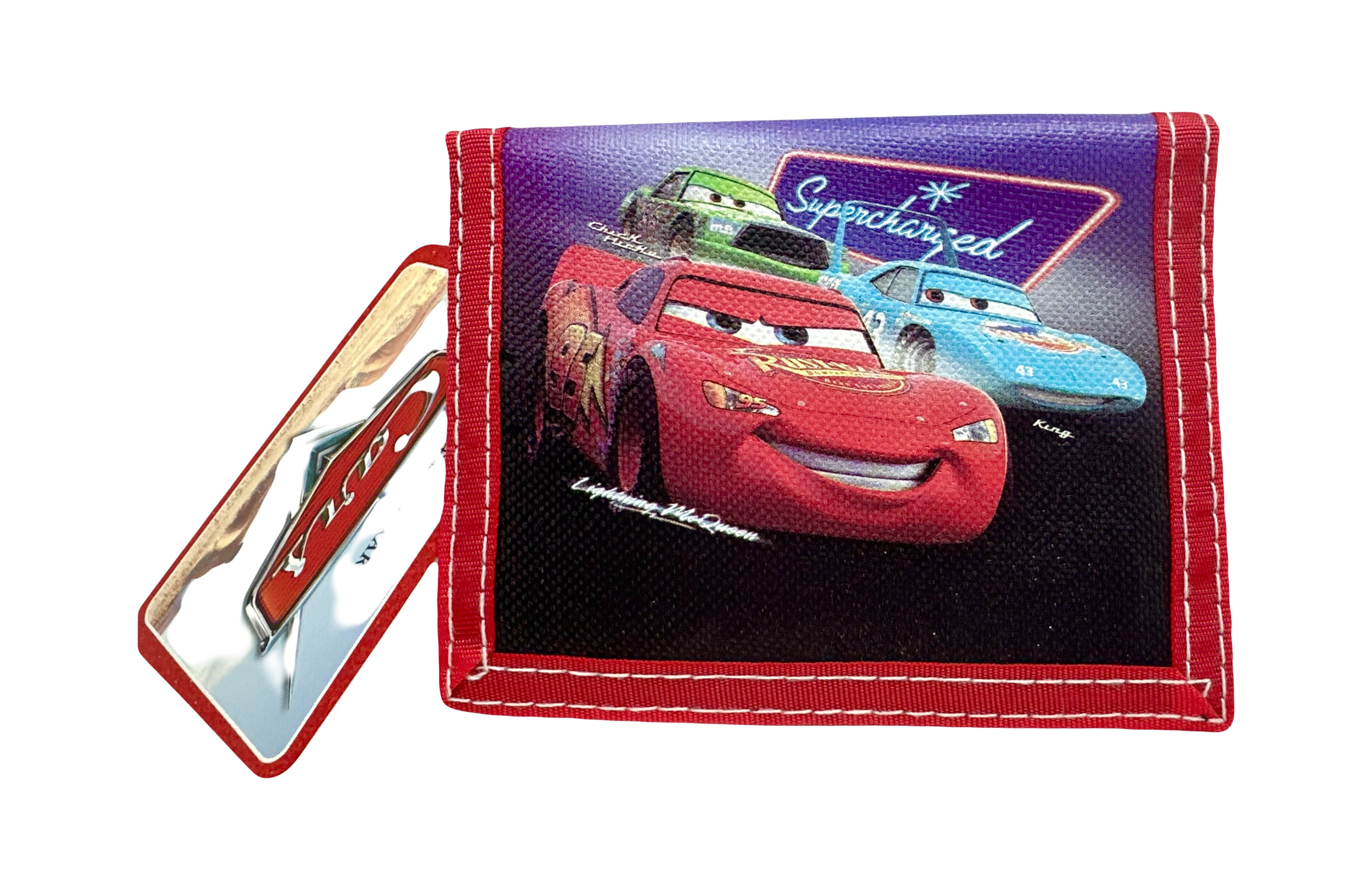 Disney Pixar Cars Wallet - Lighting McQueen Kids Trifold Wallet ...