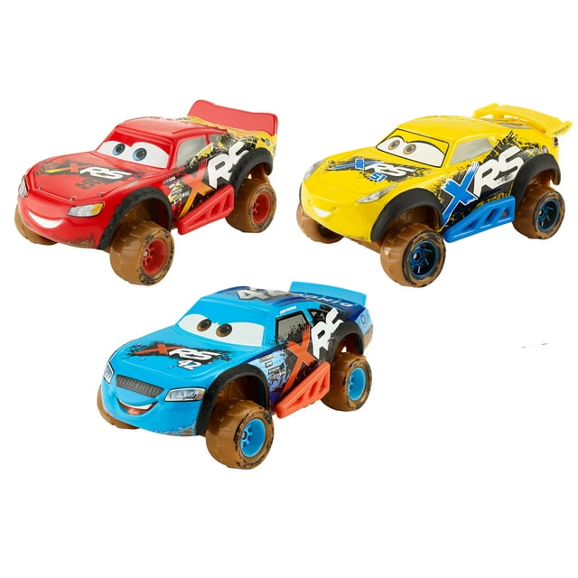 Disney/Pixar Cars XRS Mud Racing 3-Pack - Walmart.com