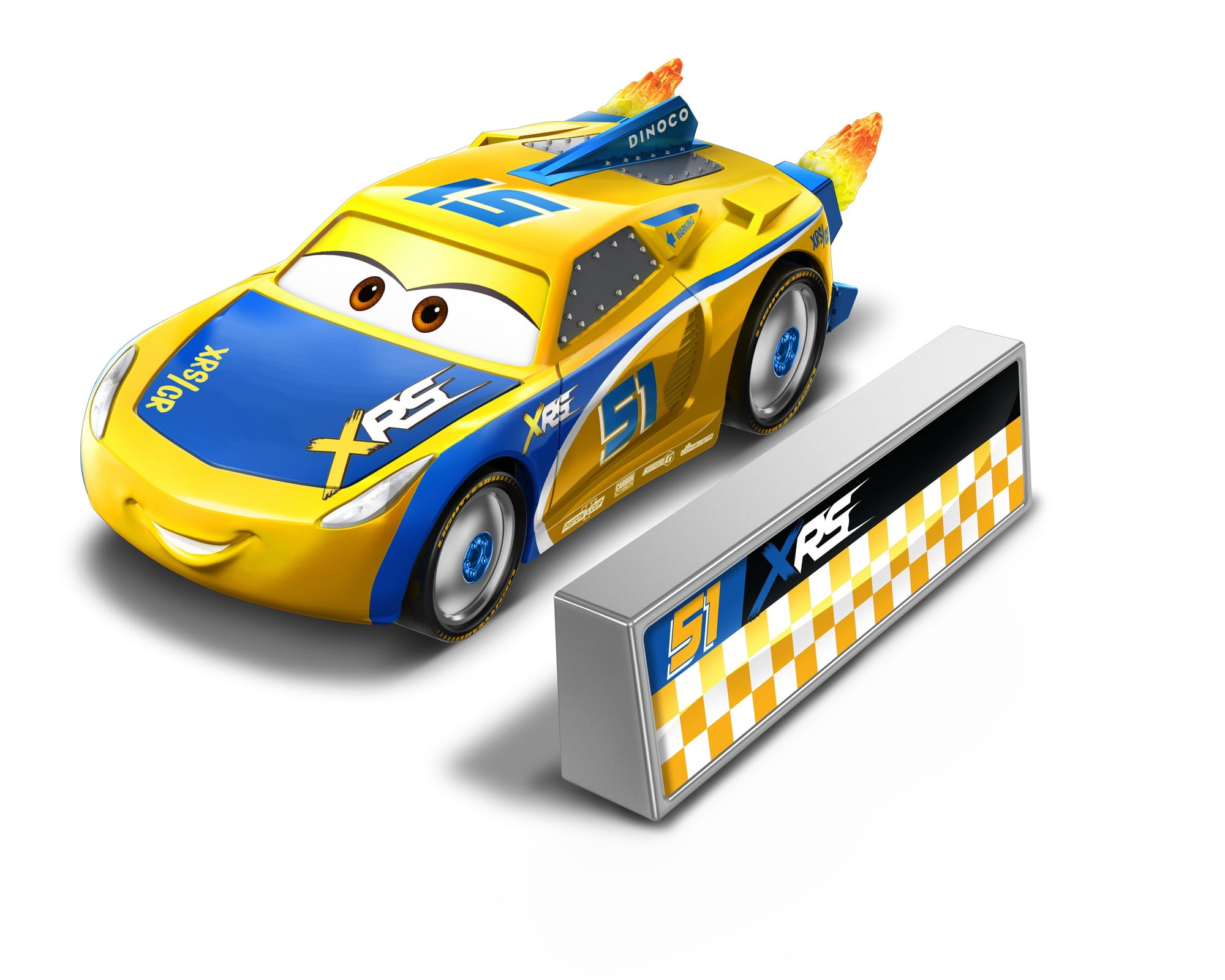 Disney Pixar Cars XRS Rocket Racers Lightning McQueen Play Vehicle, 1: ...