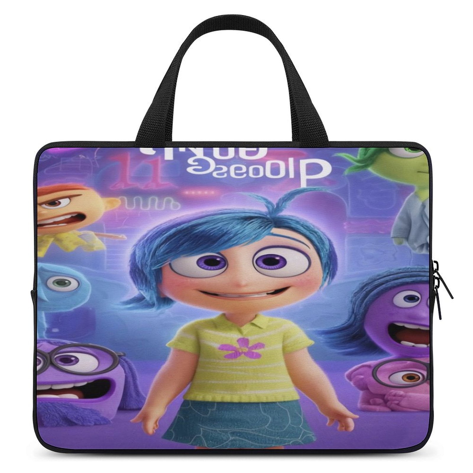 Disney-Pixar Cartoon Inside Out Laptop Bag,Laptop Tote Bag for Women ...