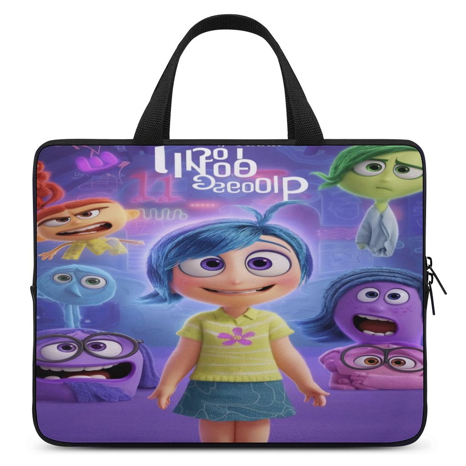 Disney-Pixar Cartoon Inside Out Laptop Bag,Laptop Tote Bag for Women ...