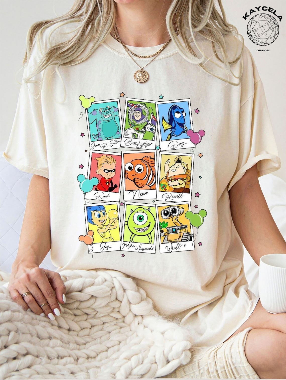 Disney Pixar Characters T Shirt, Toy Story Shirt, Disneyland Pixar Fest ...