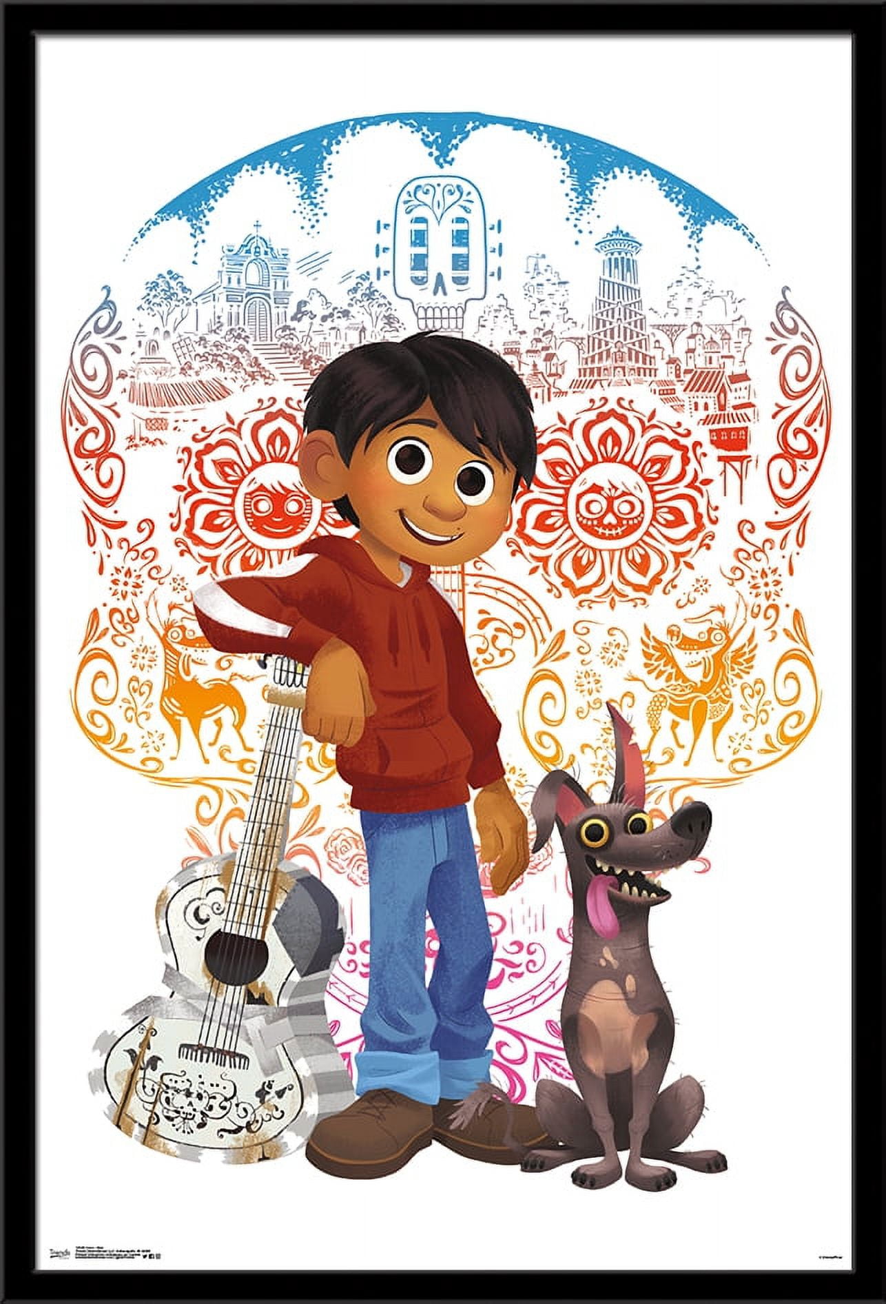 Disney Pixar Coco - Duo Wall Poster, 22.375" x 34", Framed - Walmart.com