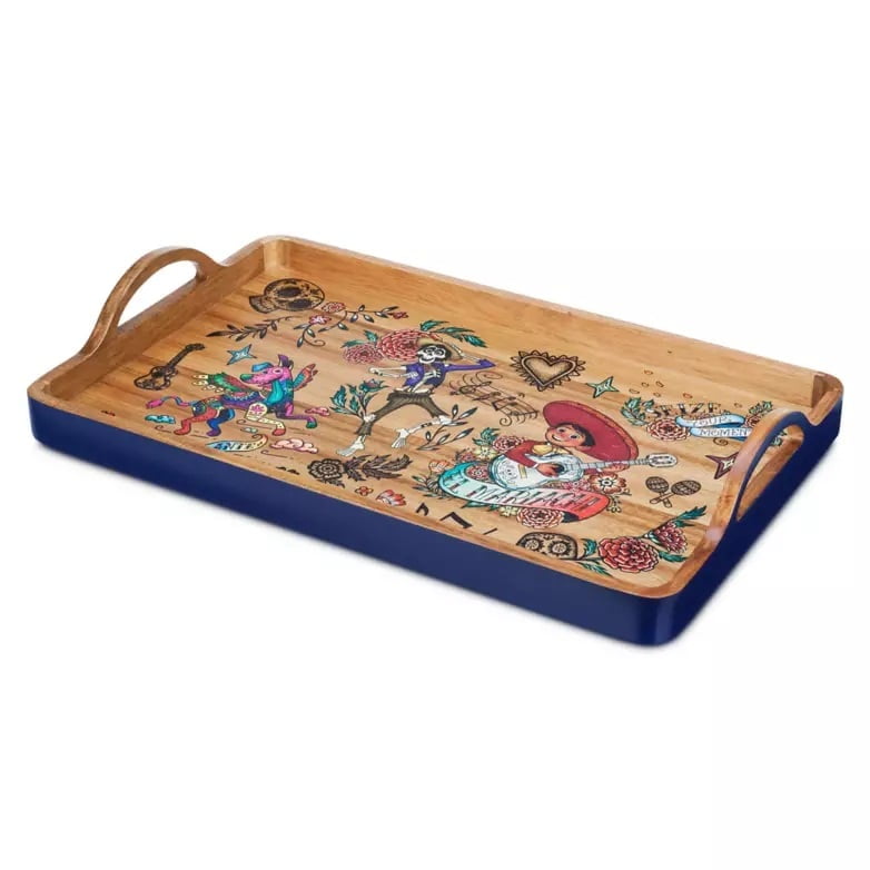 Disney Pixar Coco Miguel Hector Dante Kitchen Wooden Tray - Walmart.com
