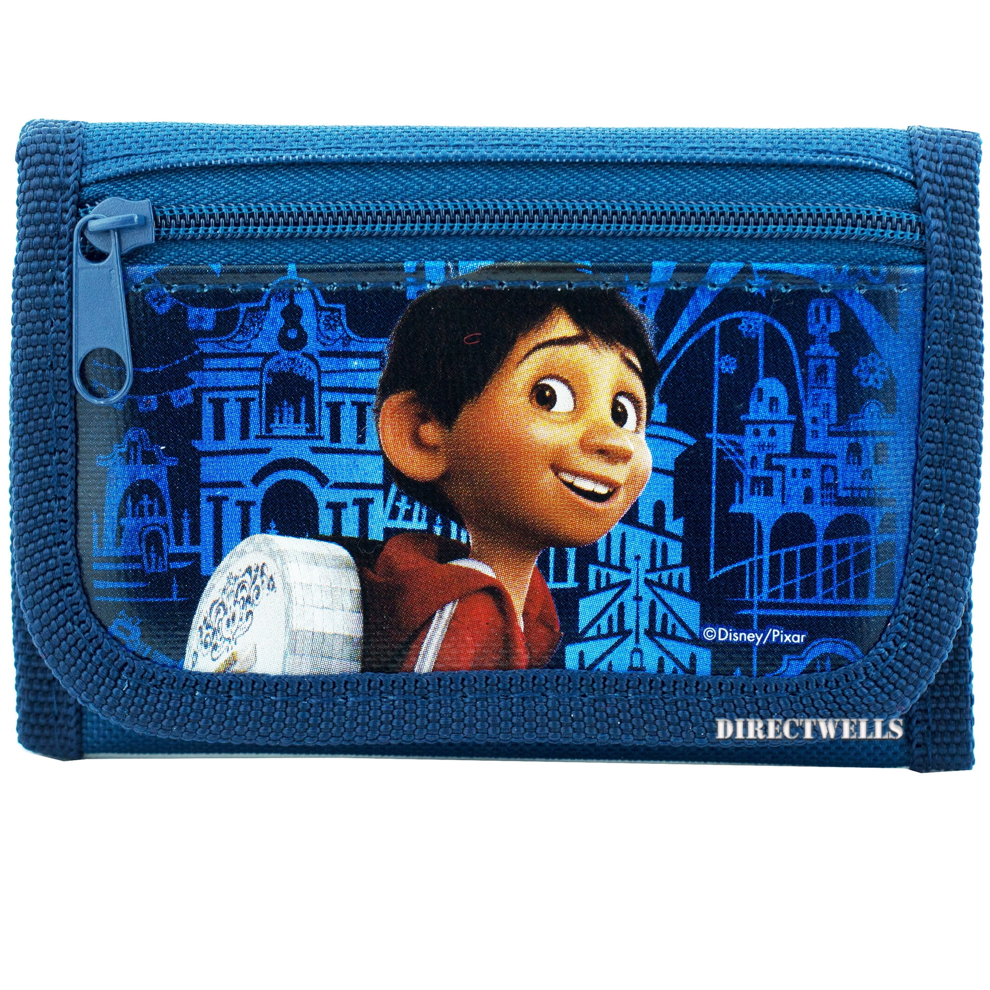 Disney Pixar Coco Miguel Rivera Navy Trifold Wallet - Walmart.com