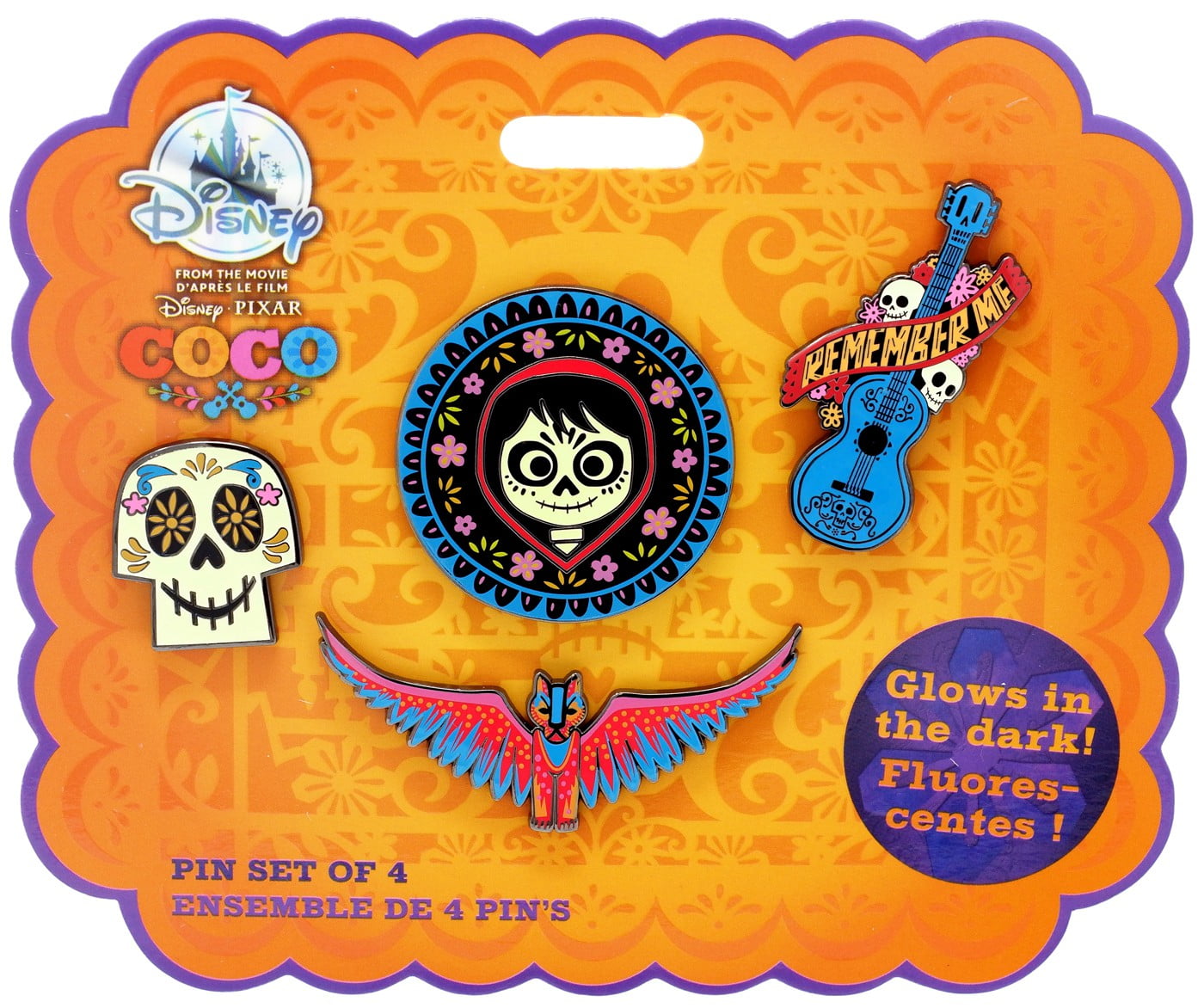 Disney / Pixar Coco Pin Set - Walmart.com