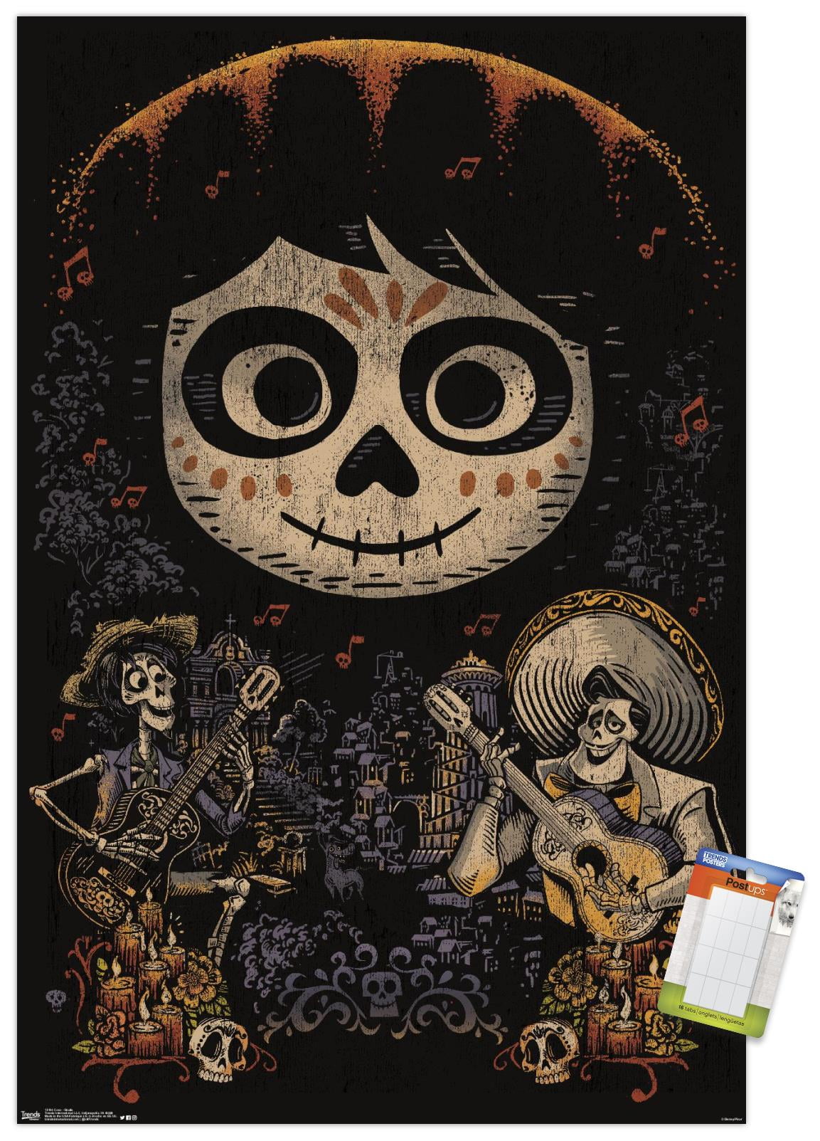 Disney Pixar Coco - Skulls Wall Poster, 22.375" x 34" - Walmart.com
