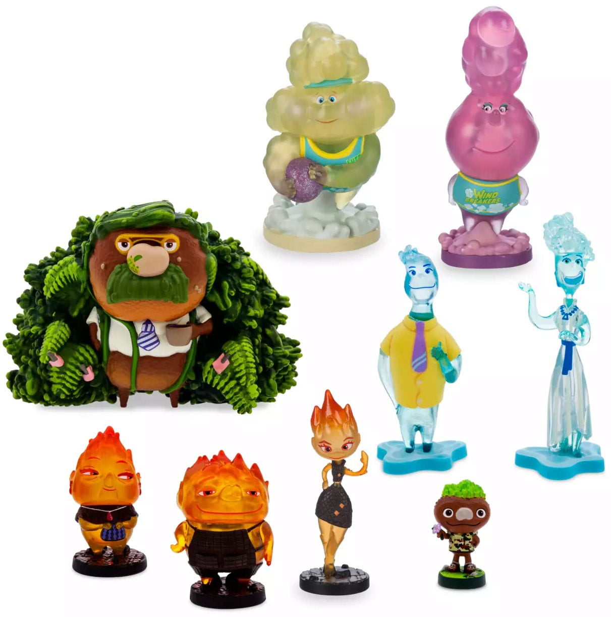 Disney / Pixar Elemental 9 Piece Character PVC Figurine Play Set ...