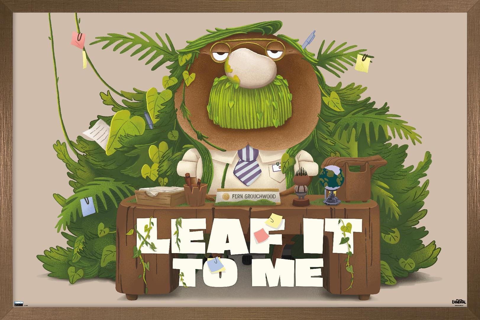 Disney Pixar Elemental - Leaf It To Me Wall Poster, 22.375" x 34 ...
