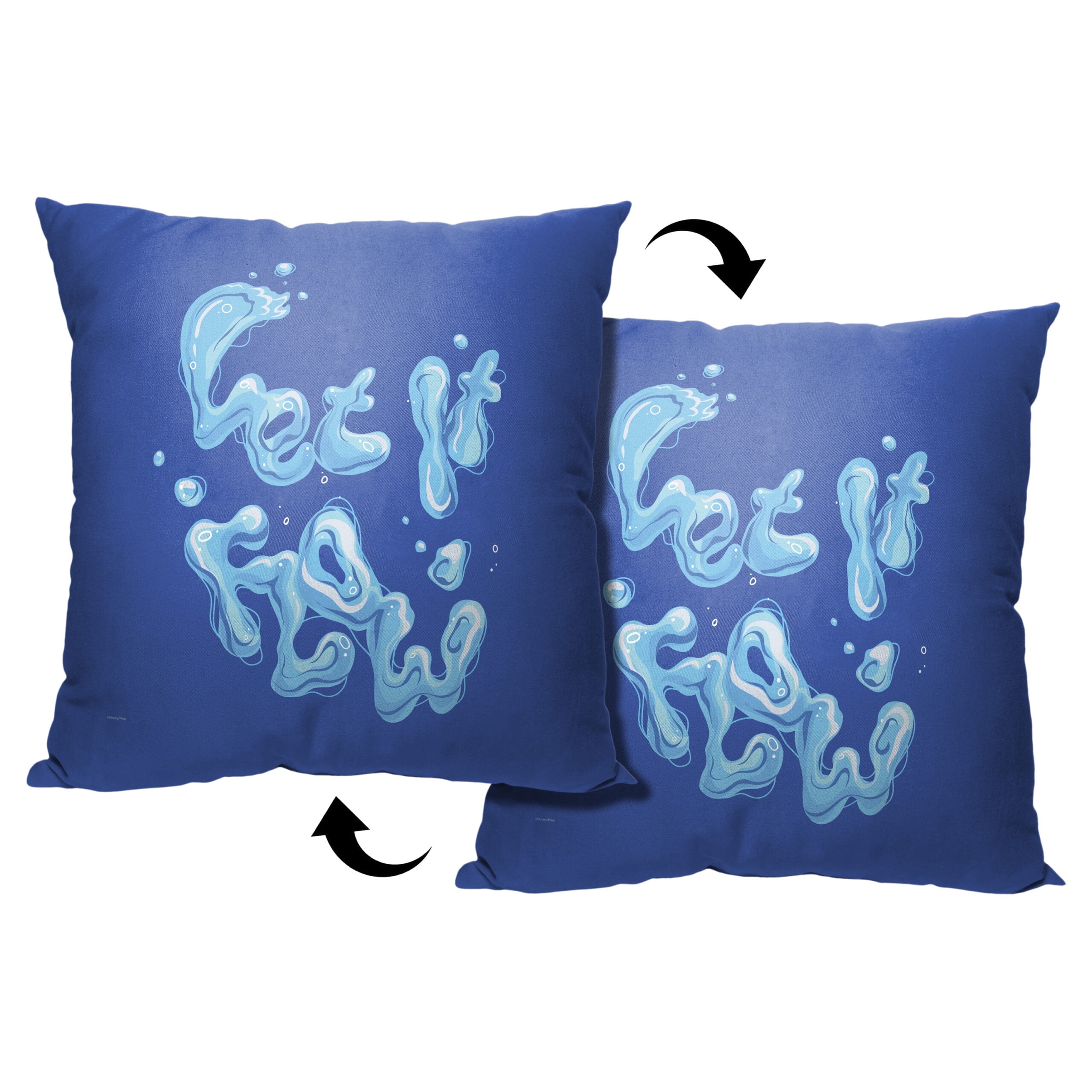 Disney Pixar Elemental Let It Flow Kids Printed Throw Pillow, 18 x 18 ...