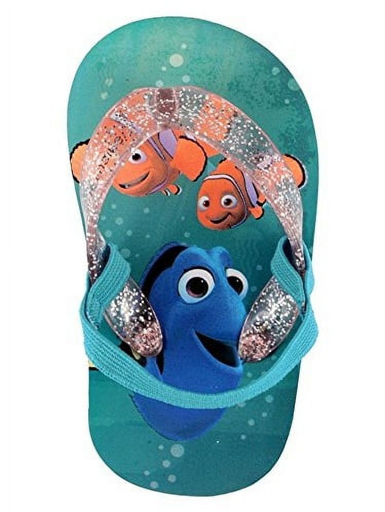 Disney / Pixar Finding Dory Baby Girl Toddler Flip-Flops,Multi,2 M US ...