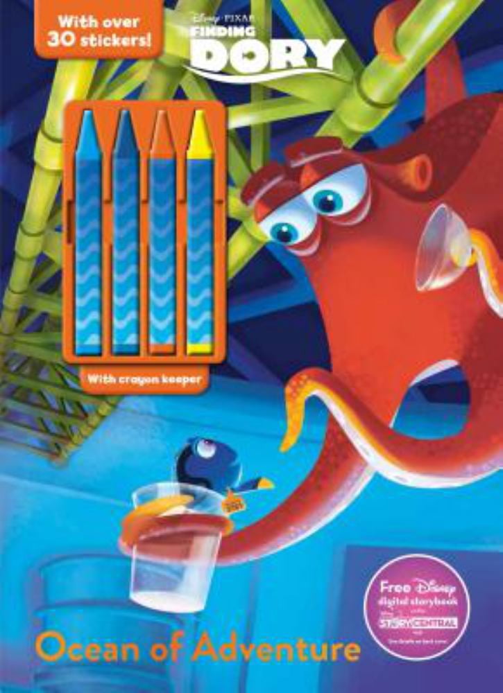 Disney Pixar Finding Dory Color and Activity with Crayons (Paperback ...