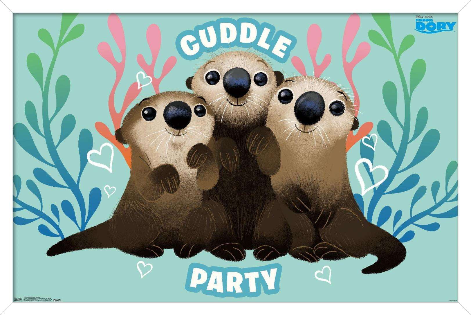 Disney Pixar Finding Dory - Cuddle Wall Poster, 14.725" x 22.375 ...