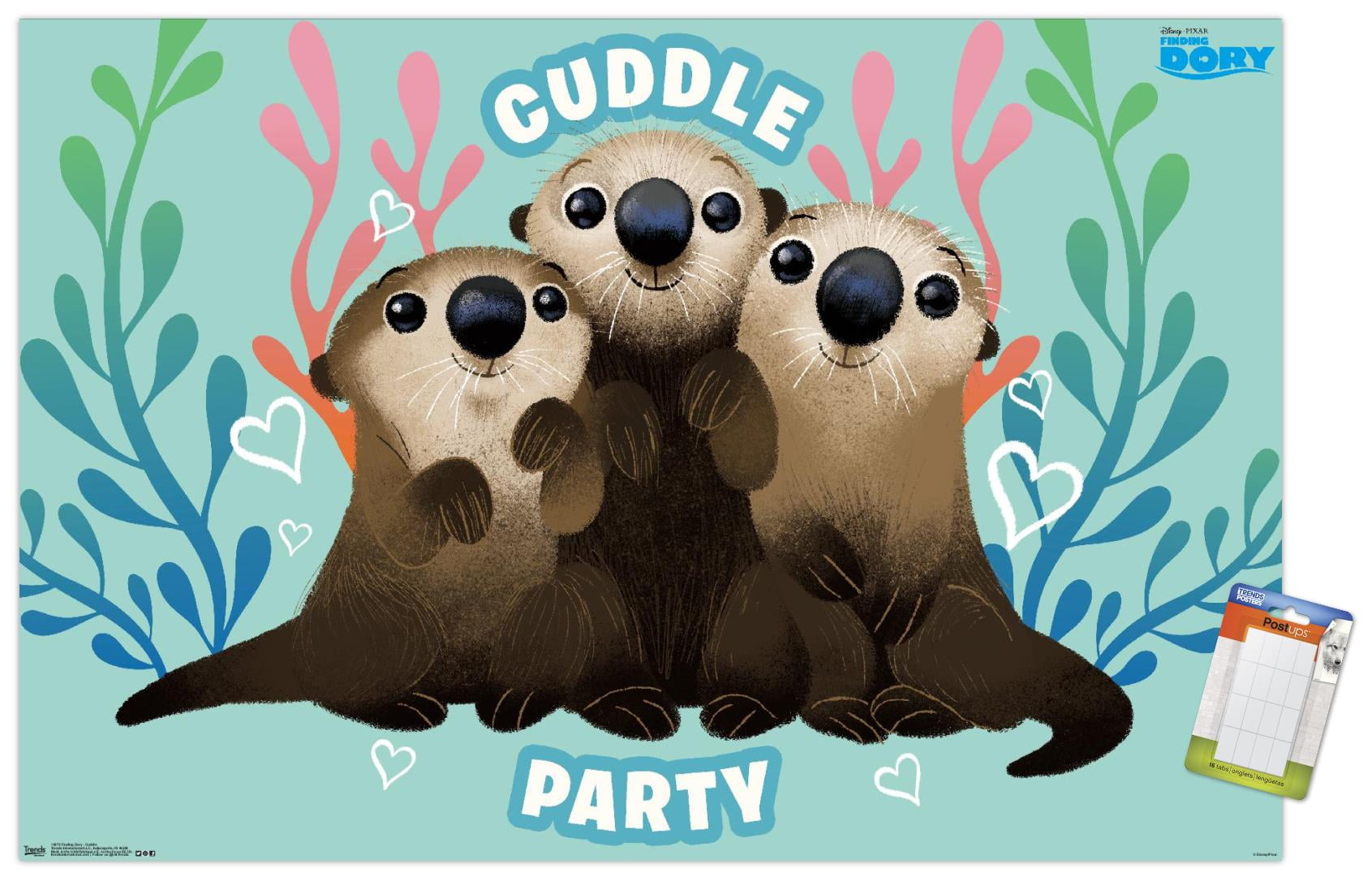 Disney Pixar Finding Dory - Cuddle Wall Poster, 22.375" x 34" - Walmart.com