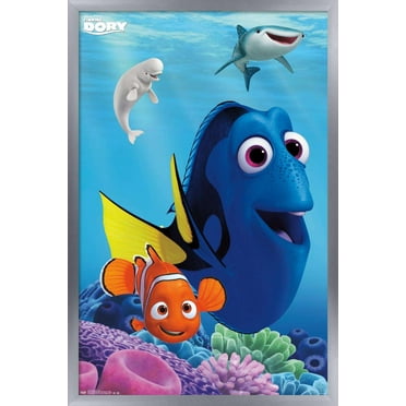 Disney Pixar Finding Dory - Dory Wall Poster, 22.375" x 34" - Walmart.com