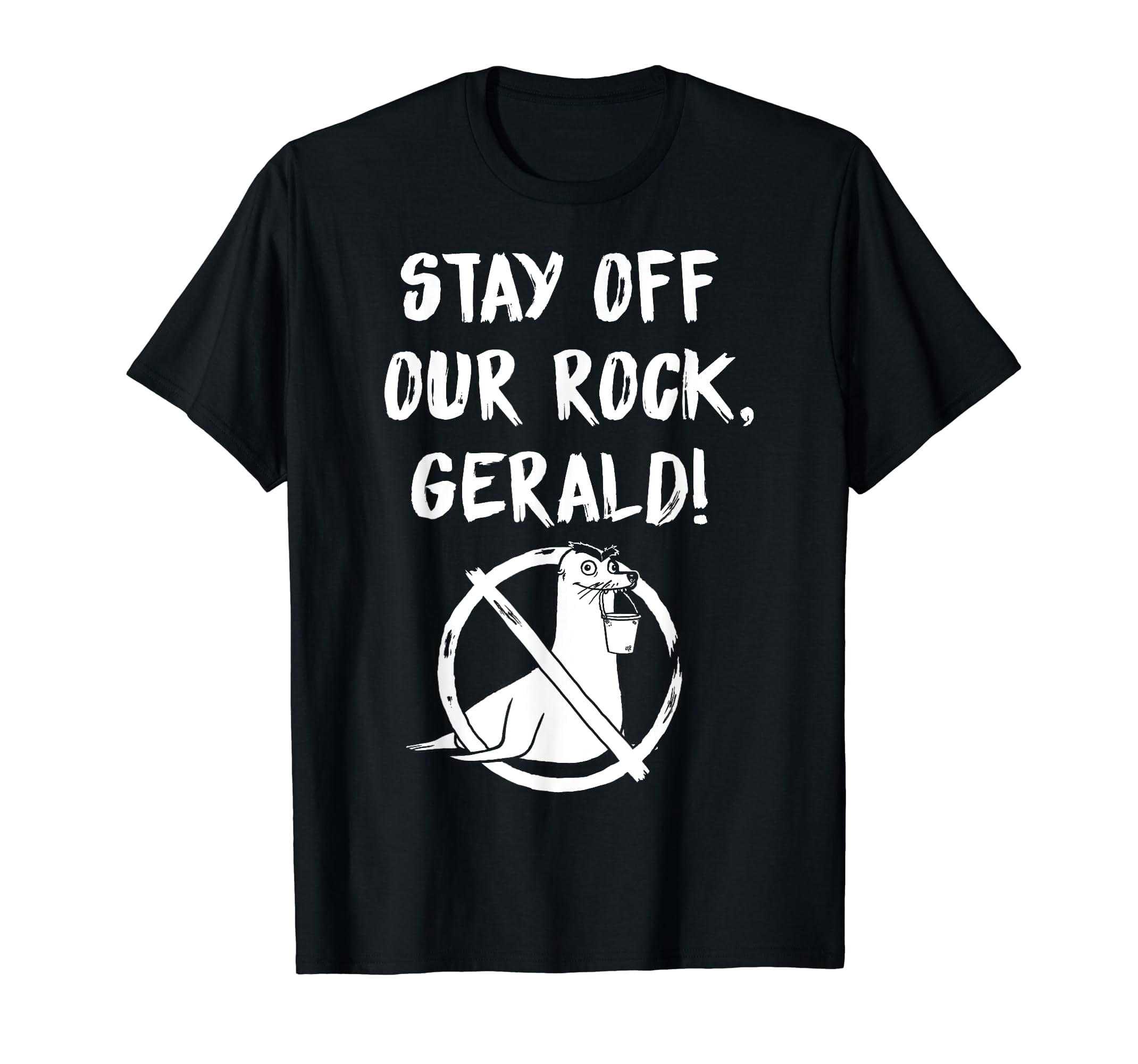 Disney Pixar Finding Dory Gerald Stay Off Our Rock T-Shirt - Walmart.com