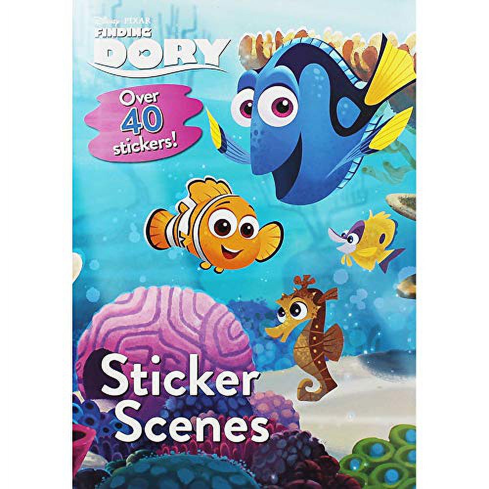 Disney Pixar Finding Dory Sticker Scenes - Walmart.com