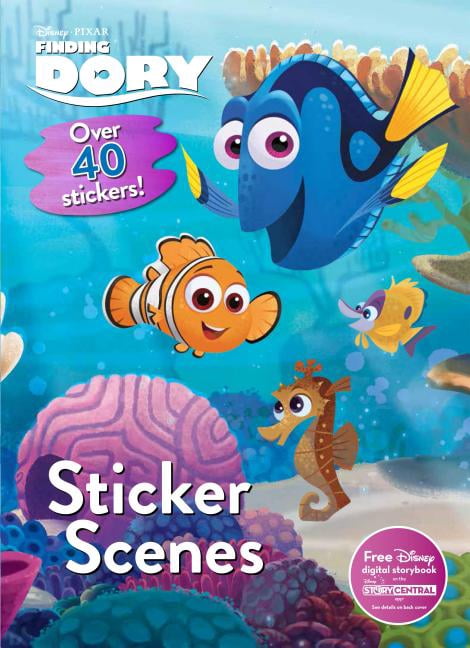 Disney Pixar Finding Dory Sticker Scenes - Walmart.com